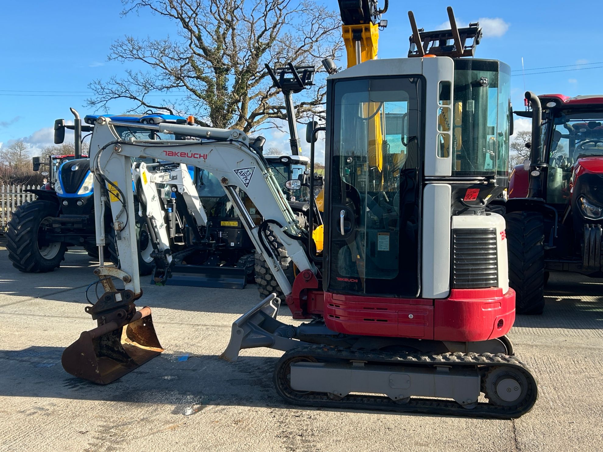 Takeuchi TB23R: New & Used Tractors Wales & UK | Excavators & Tankers